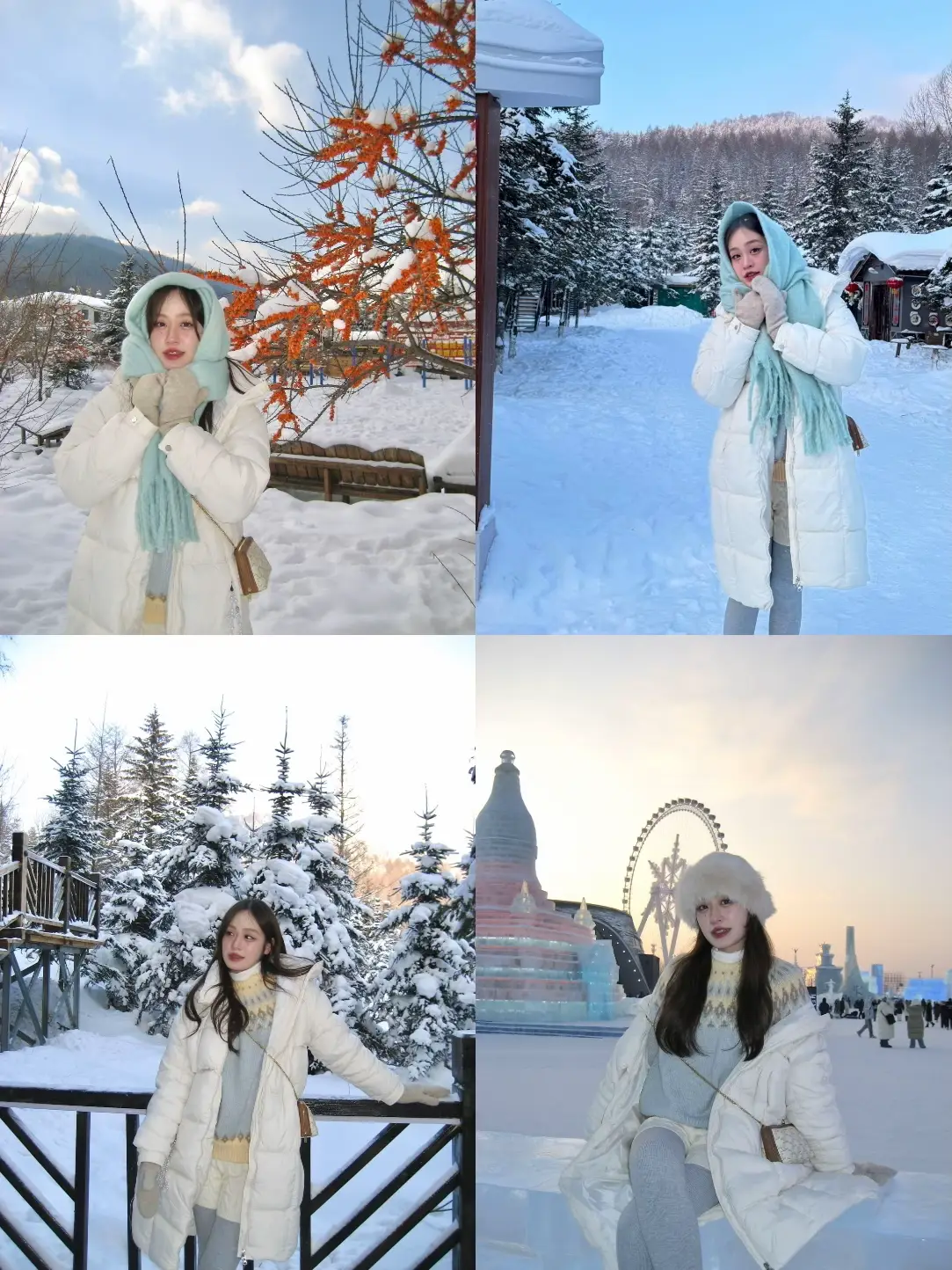 Harbin Outfits -20°C ️ | แกลเลอรีที่โพสต์โดย Jinaornjira | Lemon8