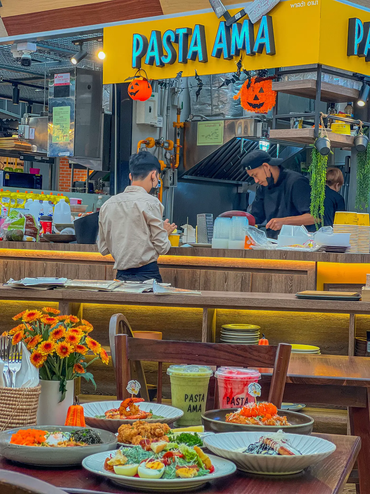 🍝🥗 ร้านที่อาหารโคตรตรงปก | PASTA AMA | แกลเลอรีที่โพสต์โดย I like to ...