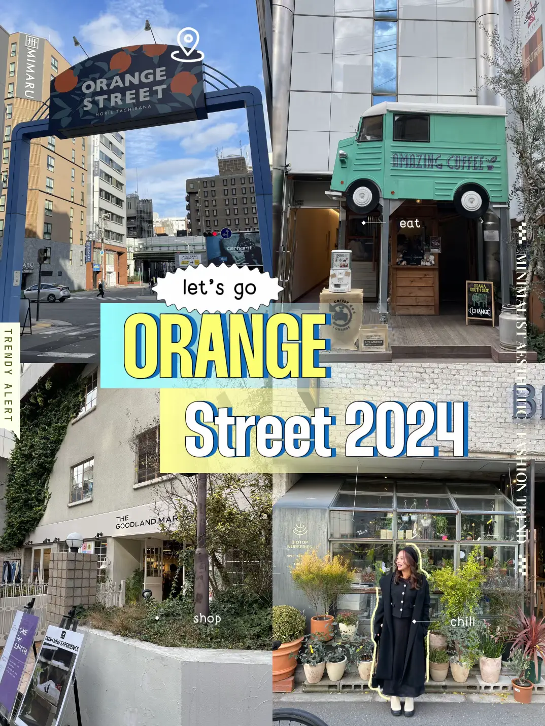 let’s go ORANGE Street🍊 Osaka | แกลเลอรีที่โพสต์โดย A little | Lemon8
