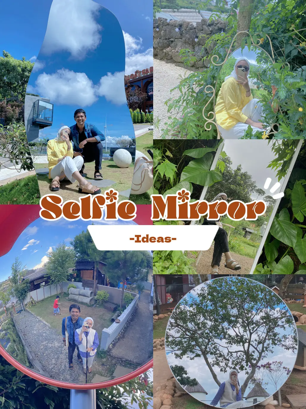 Random Mirror Selfie Ideas di tempat wisata | Galeri diposting oleh ...