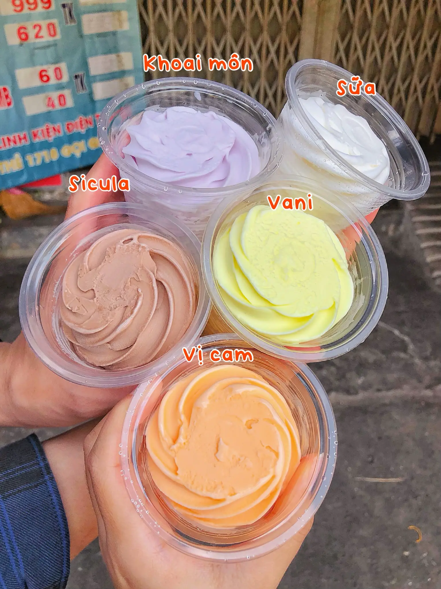 NHỮNG LY KEM LY 5-10k GIỮA SÀI GÒN HOA LỆ | Bộ sưu tập do ...