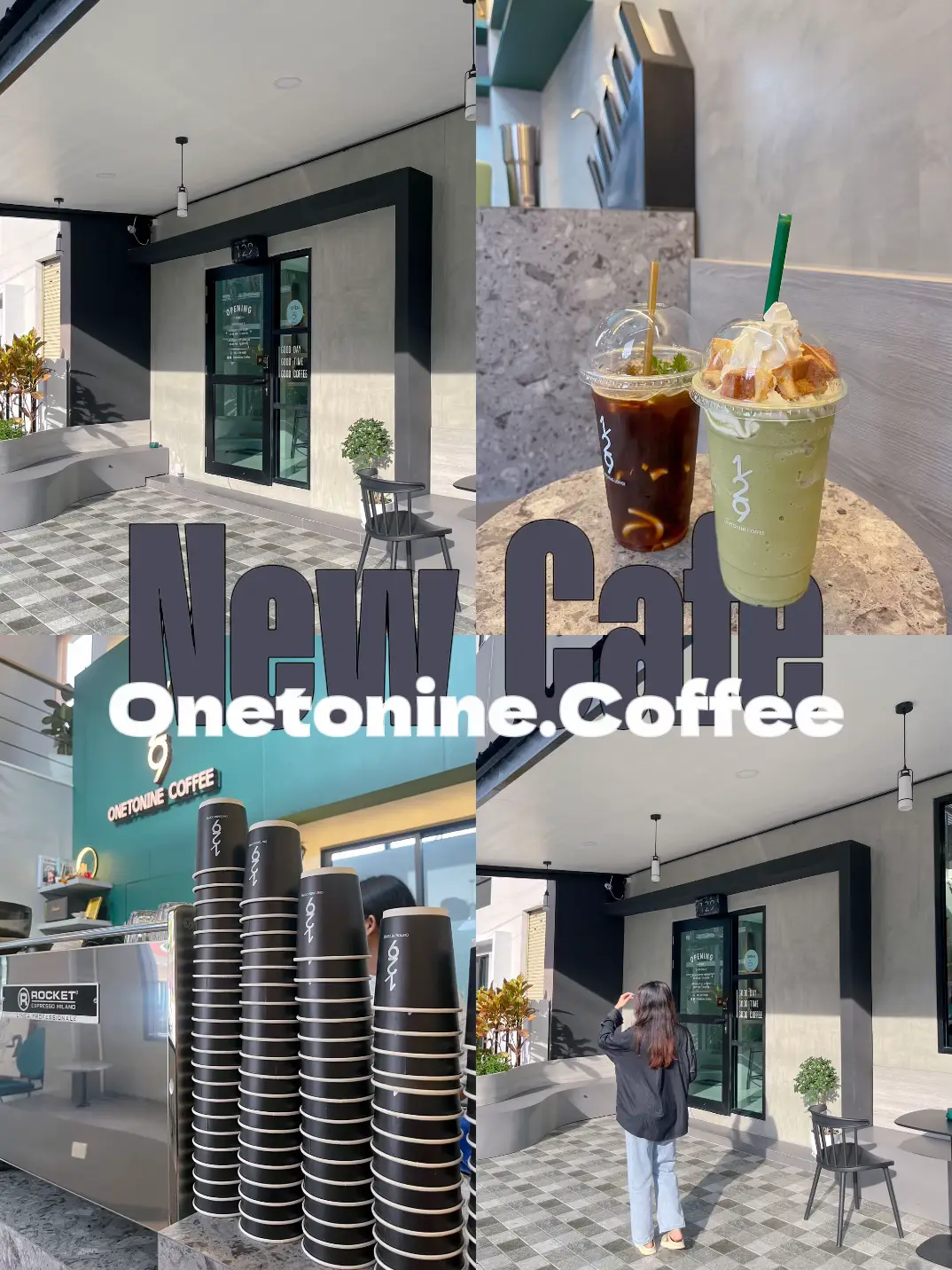 Onetonine.Coffee-ย่านรังสิต☕️ | แกลเลอรีที่โพสต์โดย Ize | Lemon8