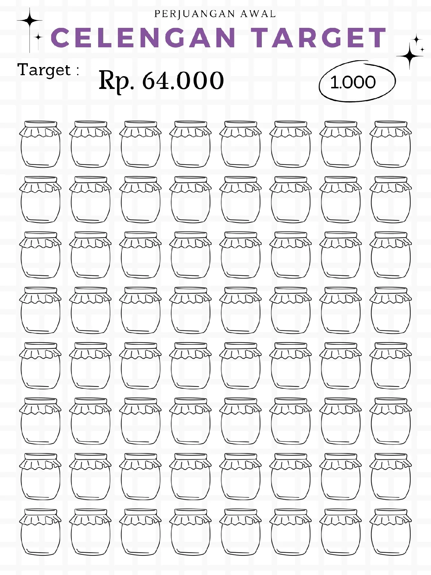 Template Menabung buat pemula⁉️(PT.1) | Galeri diposting oleh poy★ | Lemon8