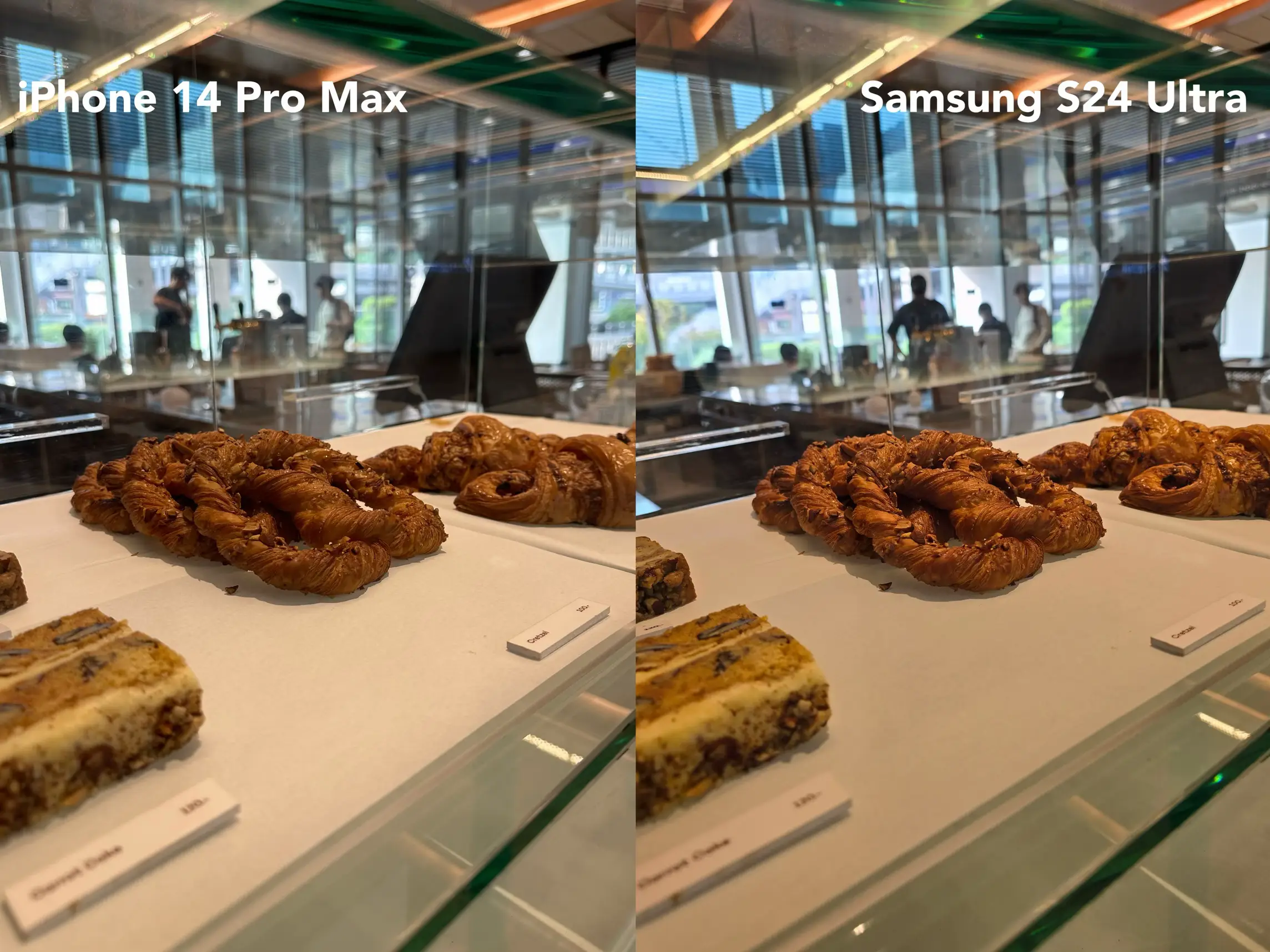 เทียบรูป S24 Ultra vs iPhone 14 Pro Max 📸 | แกลเลอรีที่โพสต์โดย CrepeyenIsHere | Lemon8