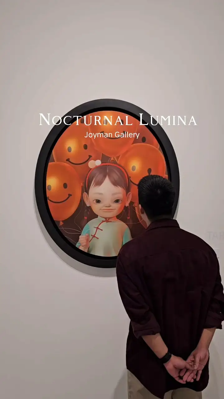 นิทรรศการ Nocturnal Lumina 📍Joyman Gallery | วิดีโอที่เผยแพร่โดย Insomnia Scene | Lemon8