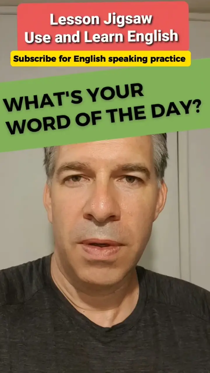 what's YOUR word of the day? | วิดีโอที่เผยแพร่โดย Chris from LJ | Lemon8