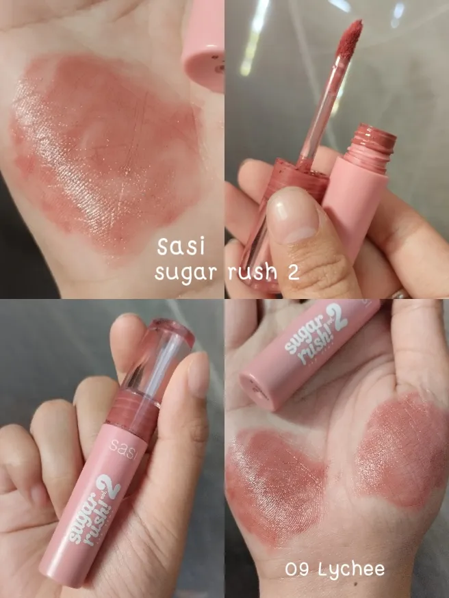 Sasi sugar rush 2 ลิปหลักสิบ สีสวยตาแตก! 💋💋 | แกลเลอรีที่โพสต์โดย Pu Na | Lemon8