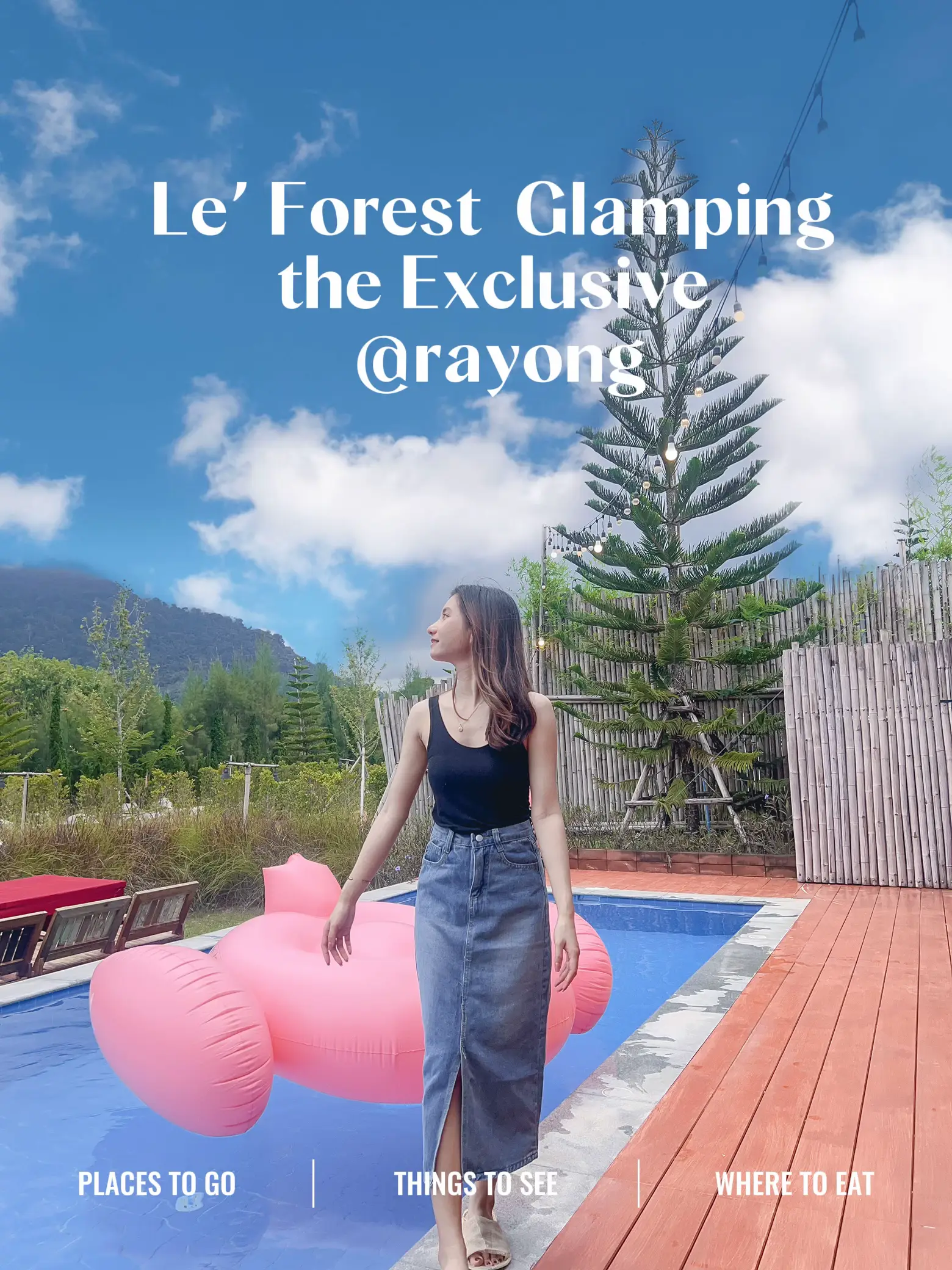 Le’ Forest Glamping the Exclusive @rayong | แกลเลอรีที่โพสต์โดย LookbeeOrt | Lemon8