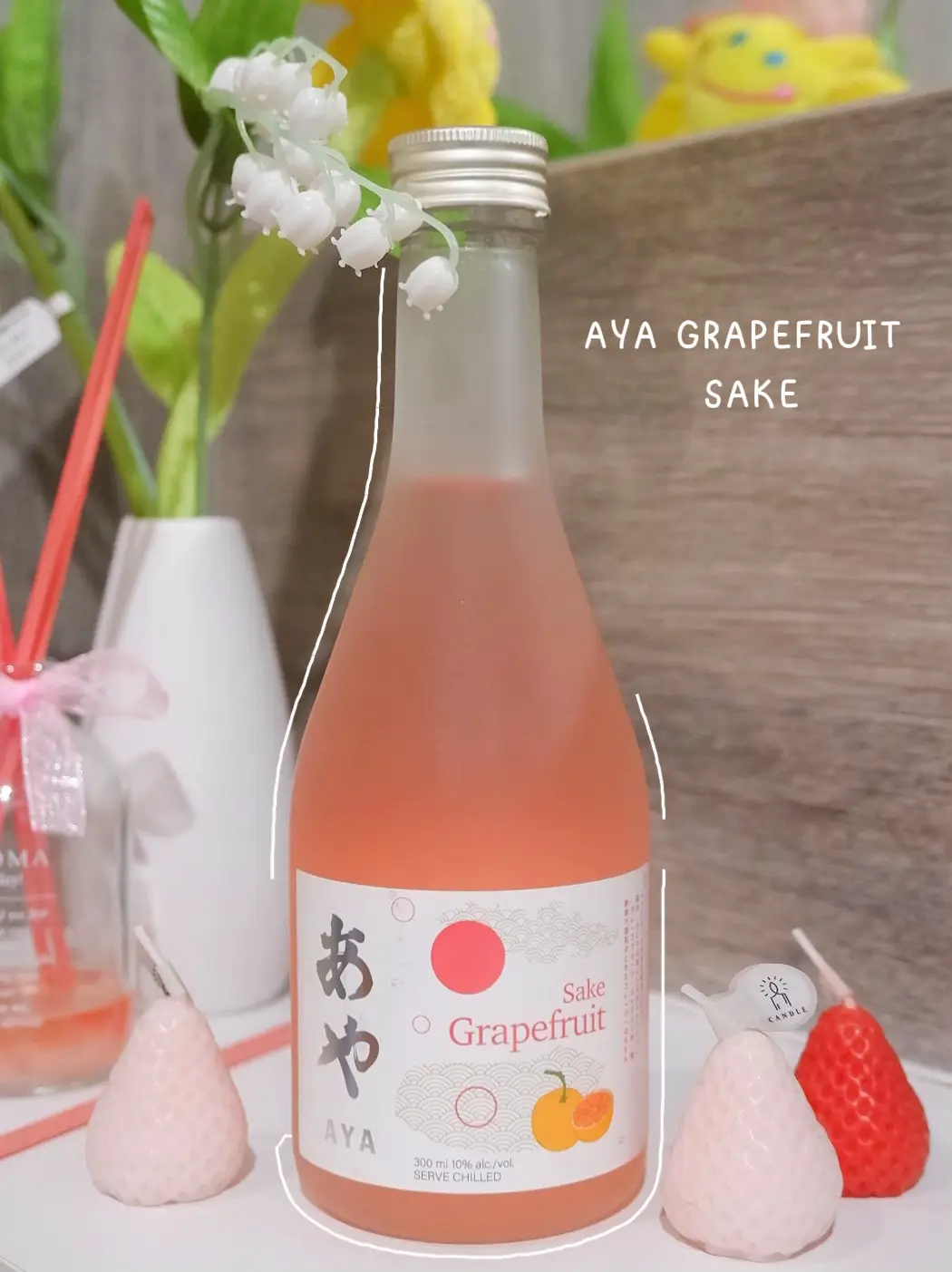รีวิว AYA GRAPEFRUIT SAKE | แกลเลอรีที่โพสต์โดย LeRzY🍄 | Lemon8