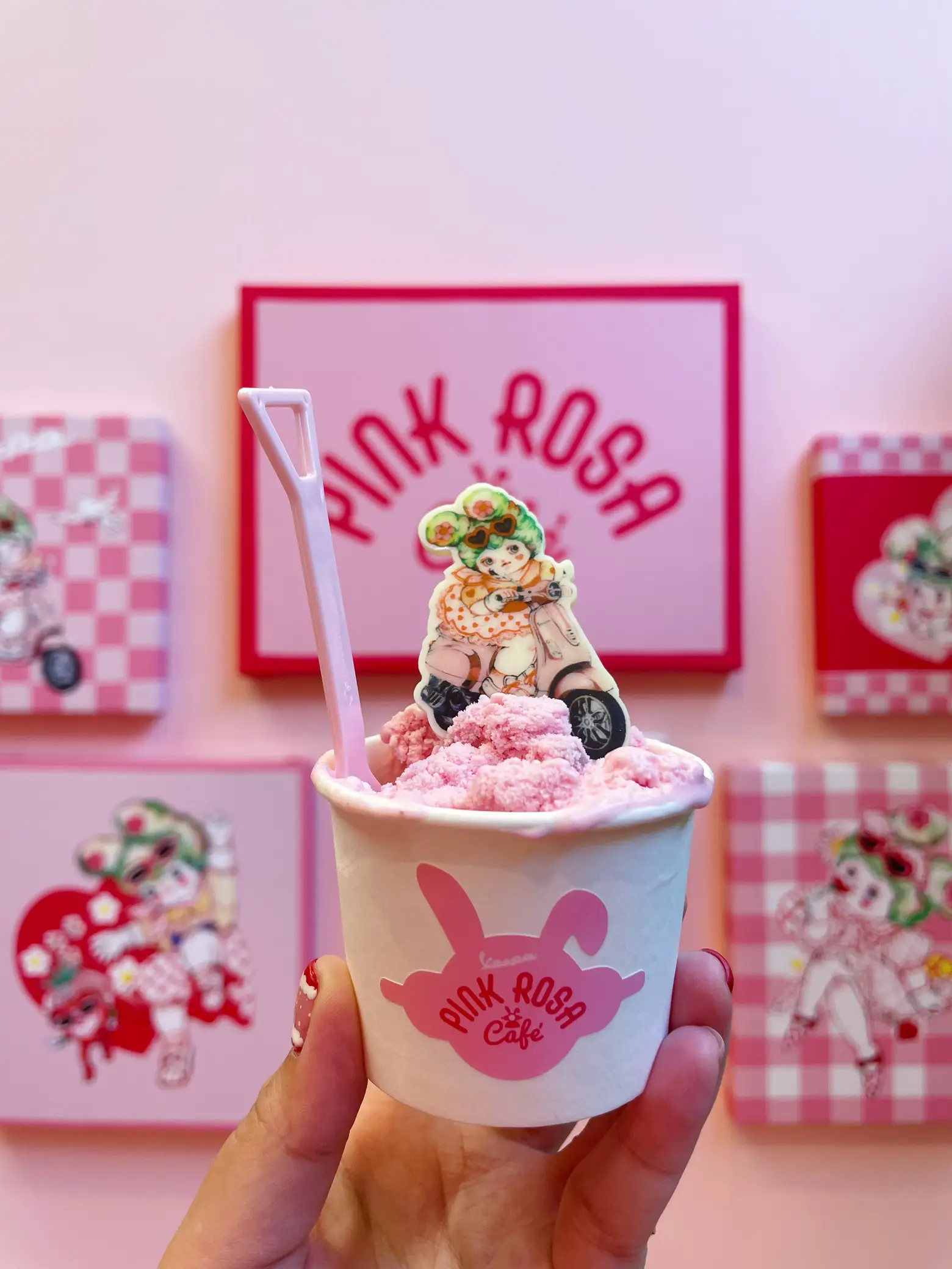 จากใจสาวคลั่งรักสีชมพู 💖 เจอ Pink Rosa Cafe ไปใจฟูสุดๆ | แกลเลอรีที่ ...