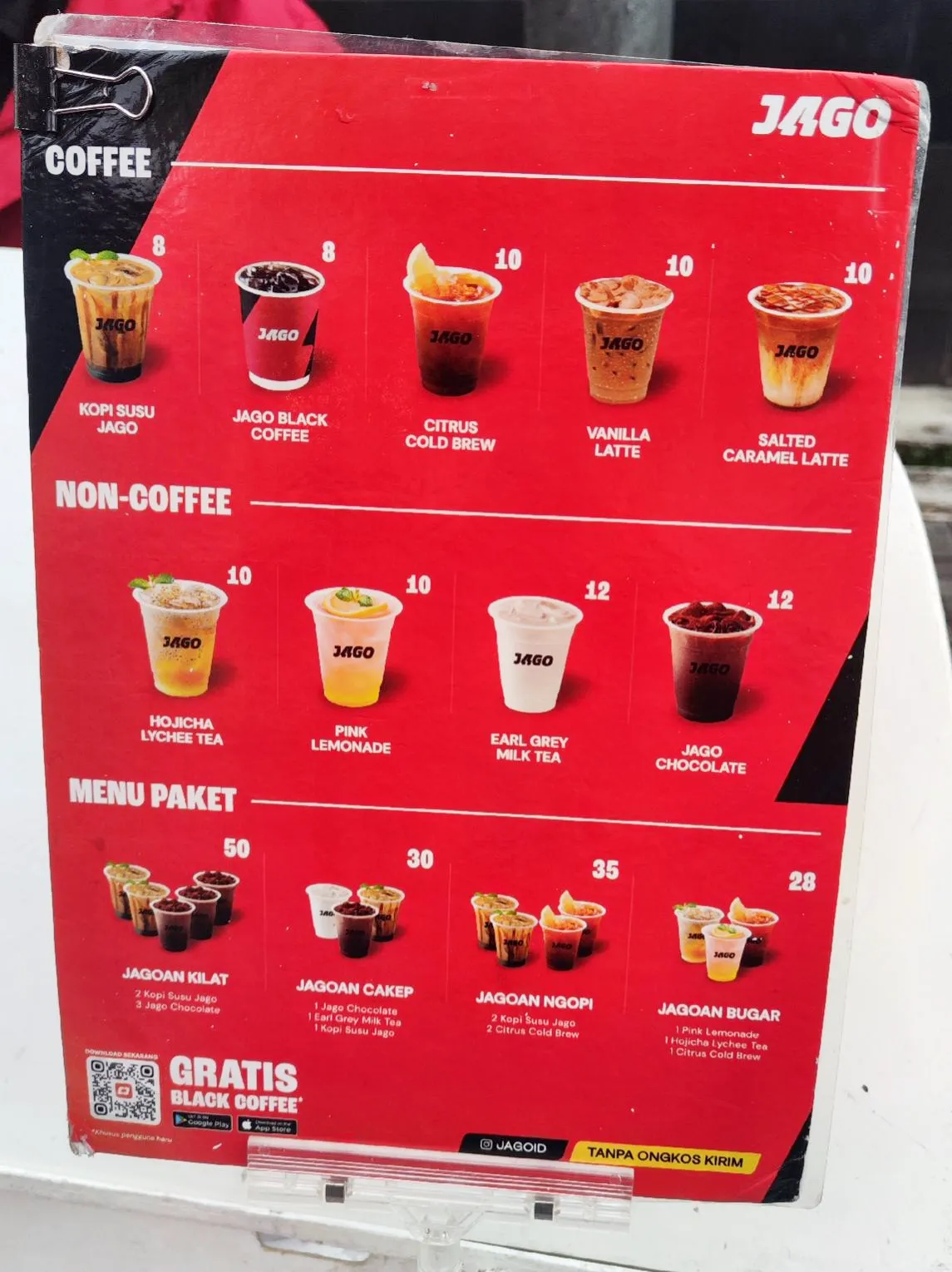 KOPI SUSU 8RIBU DI JAKARTA 😍 | Galeri diposting oleh LIST JAJAN | Lemon8