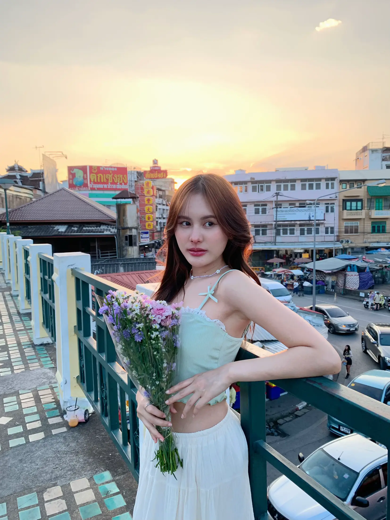 OOTD x GIG GLE💜マットシングルストリングドレス | ThunyaratKhunaが投稿したフォトブック | Lemon8