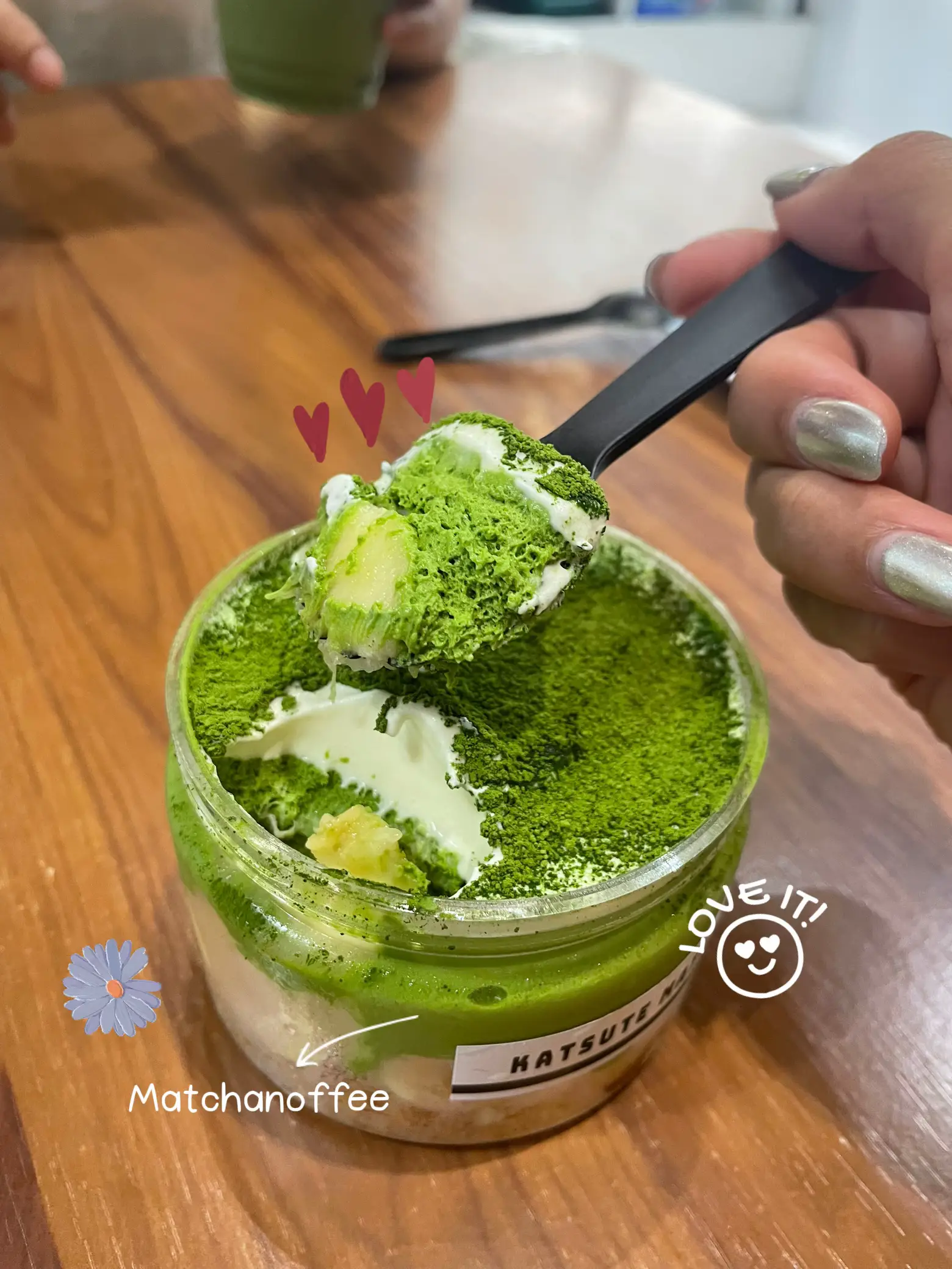 คาเฟ่มัทฉะ | KATSUTE Matcha 🍵🌟 | แกลเลอรีที่โพสต์โดย Merrytoonny🌻 | Lemon8