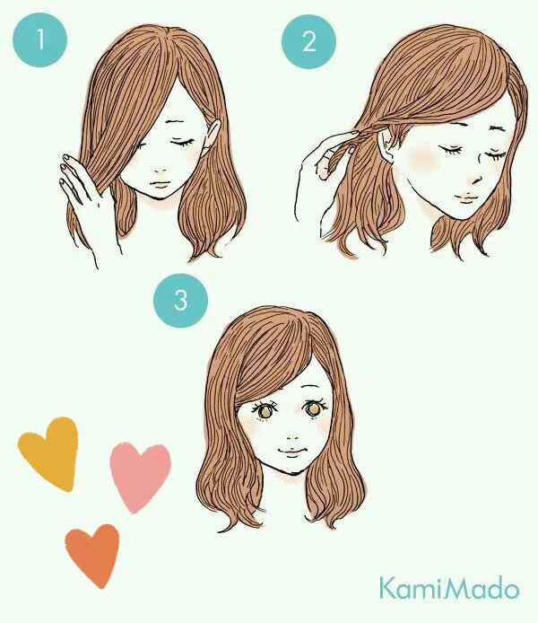 Cara Ikat rambut/poni ala korea | Galeri diposting oleh Tips Keren Lucu ...