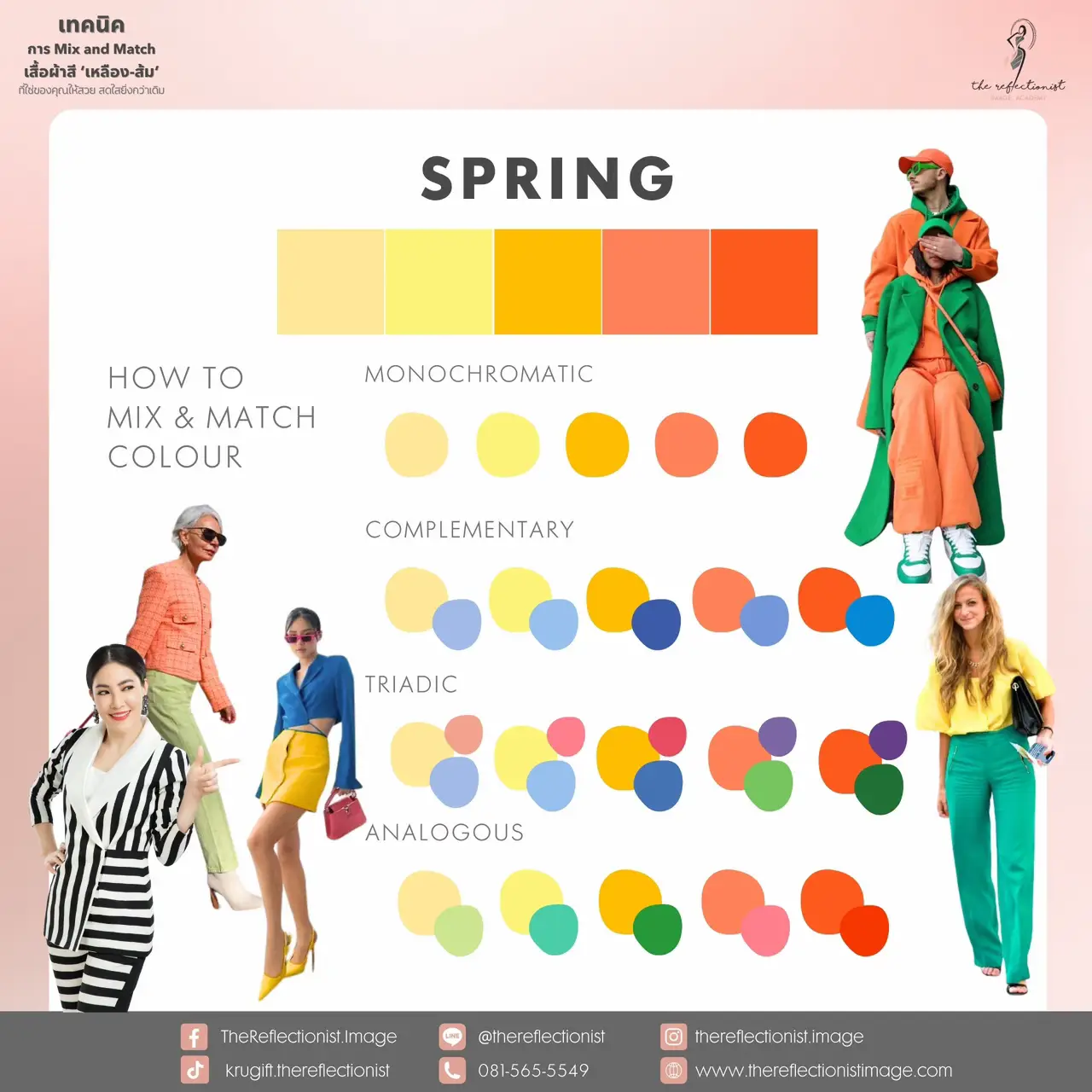 Mix and Match เสื้อผ้าสี ‘เหลือง-ส้ม’ ตามPersonal Colour | แกลเลอรีที่ ...
