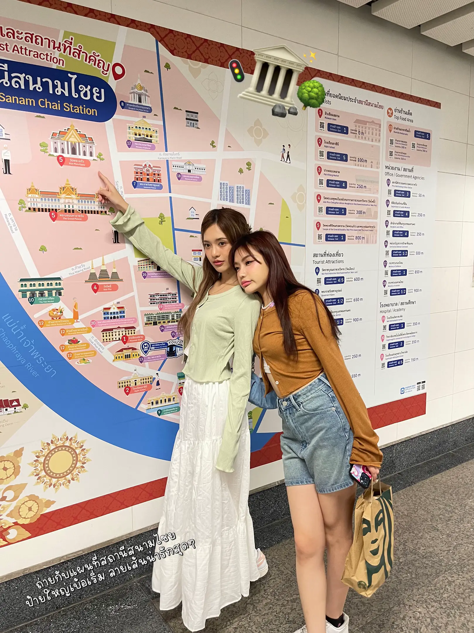 ถ่ายรูปงบ 0฿ ที่ Mrt สนามไชย 🚝 🏛 | แกลเลอรีที่โพสต์โดย Sistersfabric | Lemon8