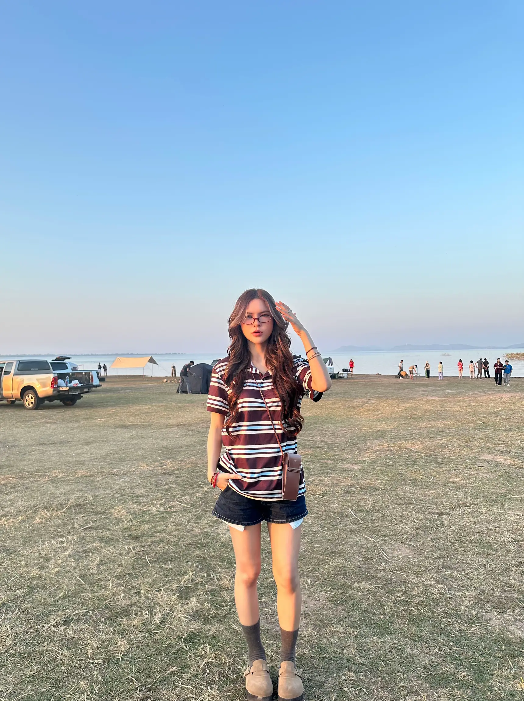 ไอเดียแต่งตัวไปแคมป์ปิ้ง ฟินๆชิวๆ⛺️ | แกลเลอรีที่โพสต์โดย Mata so | Lemon8