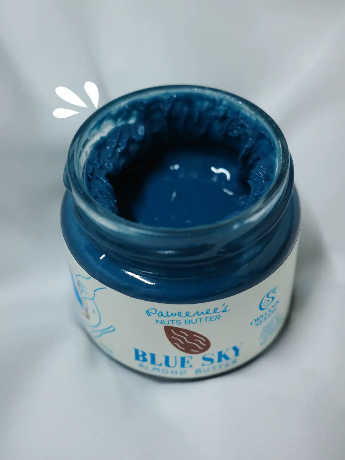 Blue sky almond butter เนยถั่วสีฟ้าา 💙🩵 | แกลเลอรีที่โพสต์โดย Aomji | Lemon8