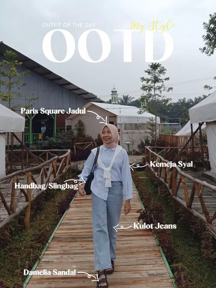 Simple Outfit Idea 🌸 | แกลเลอรีที่โพสต์โดย Resti Yani | Lemon8