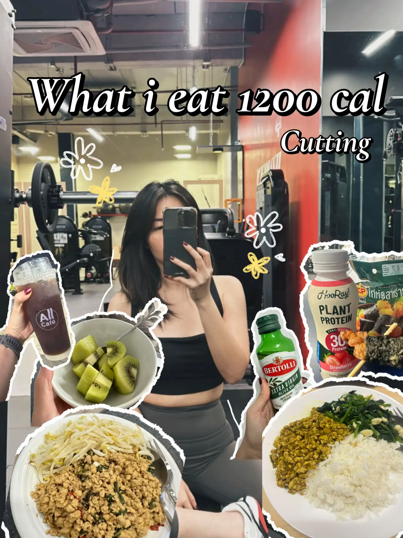 What i eat 1200 cal 🥗🥕 | แกลเลอรีที่โพสต์โดย Sudarut Sriarun | Lemon8
