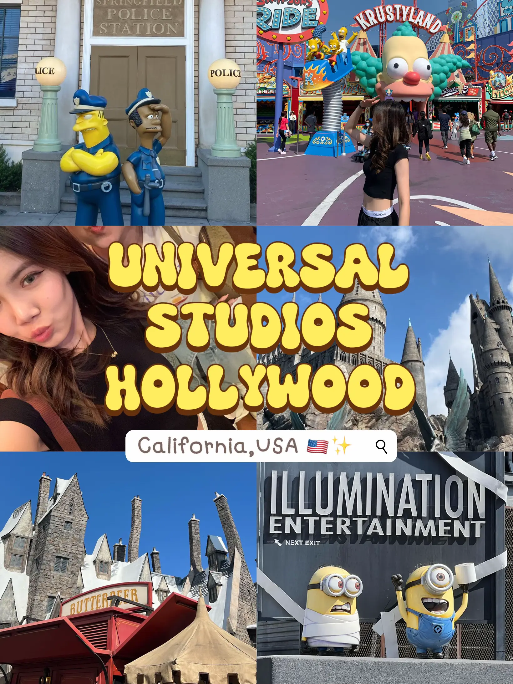 A day in Universal Studios Hollywoodพร้อมแจกพิกัดชุด🇺🇸🎢 | แกลเลอรีที่ ...