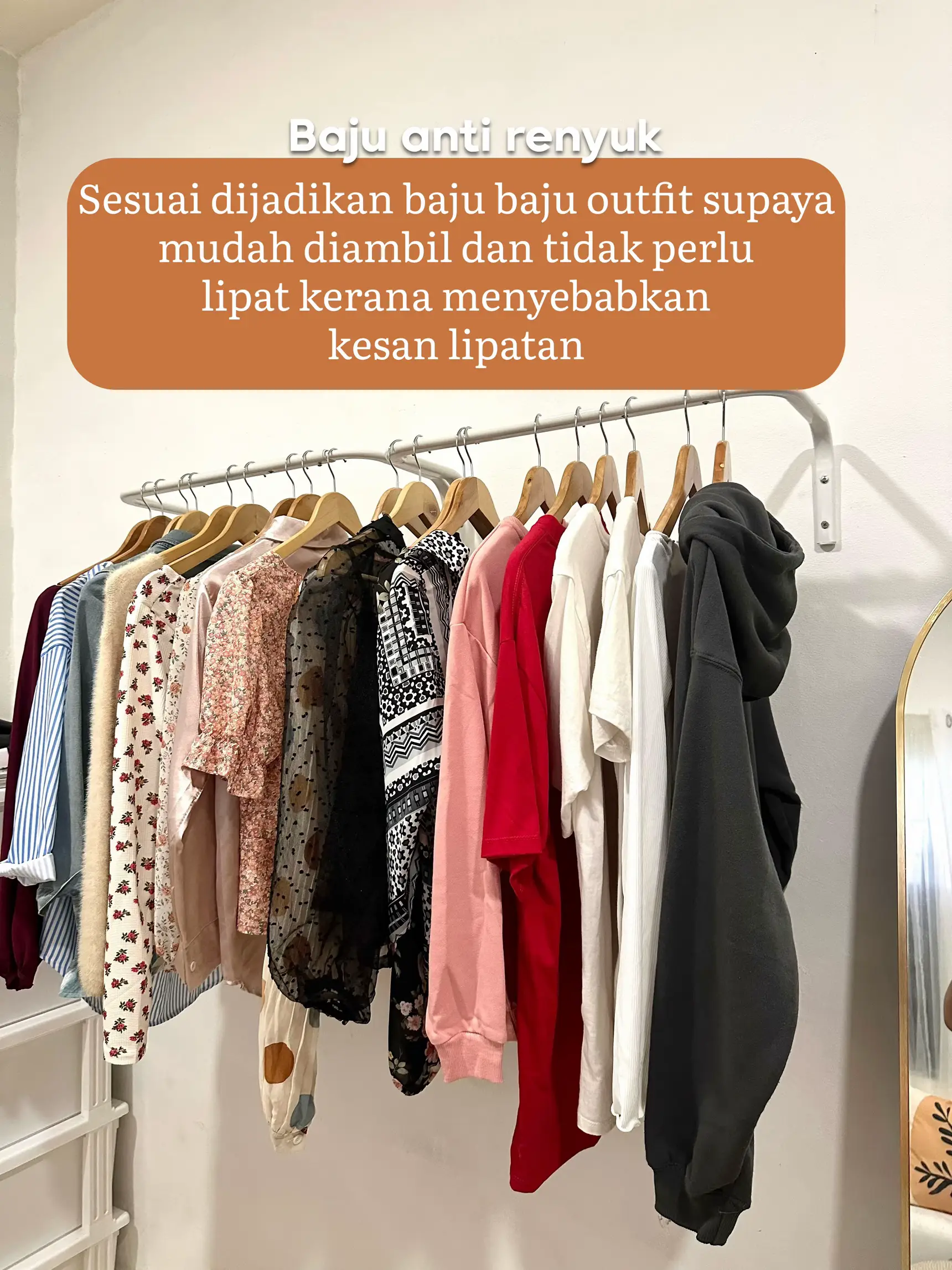 Besi Gantung Pakaian Di Bilik Nampak Lebih Bersiri | Galeri disiarkan ...