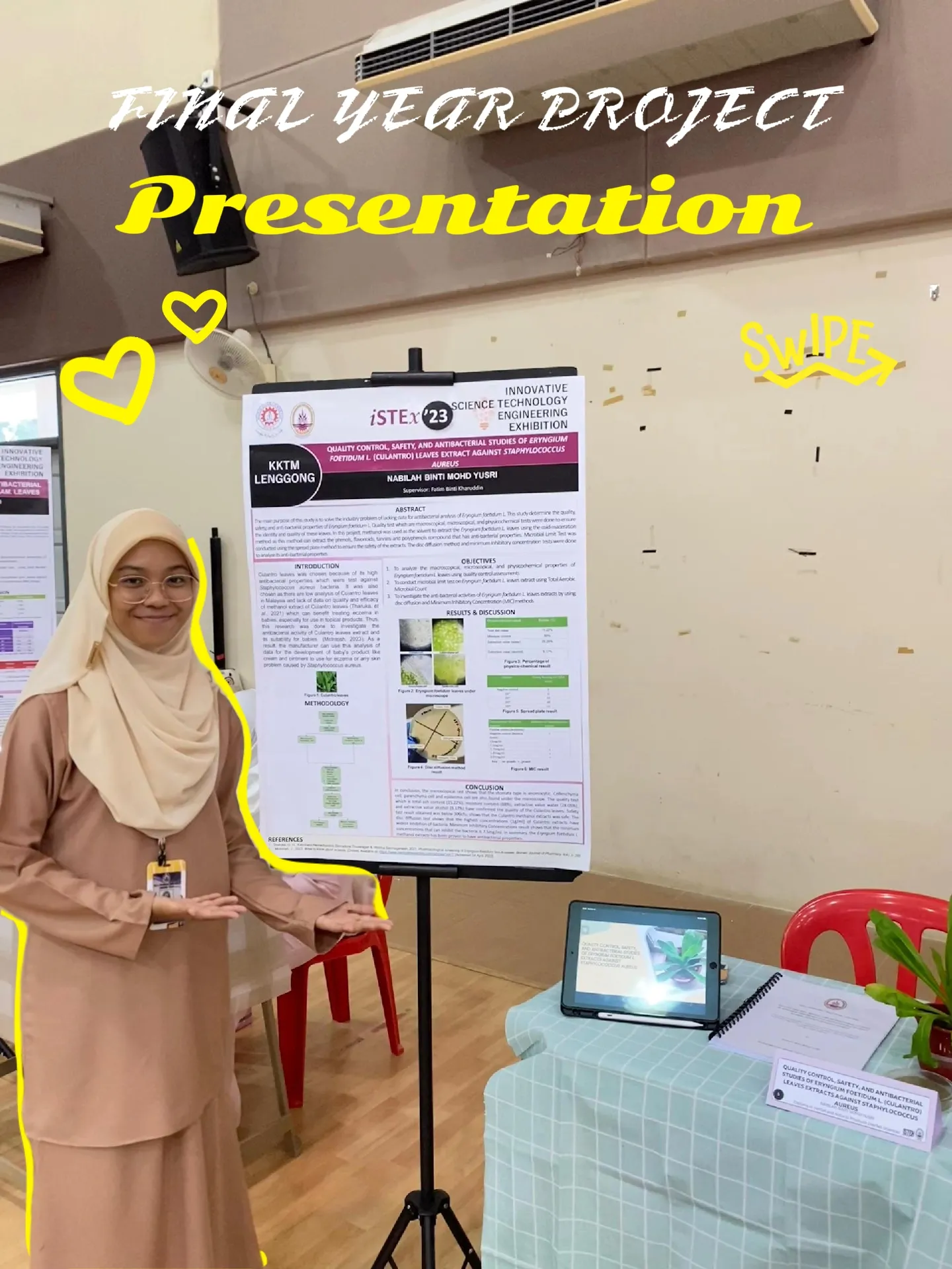 My final year project exhibition | Galeri disiarkan oleh Bella🌸 | Lemon8