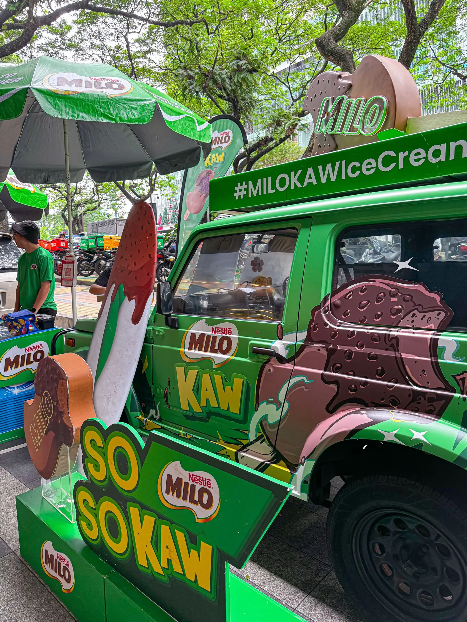 SPOT THIS MILO TRUCK 😍 | Galeri disiarkan oleh NC | Lemon8