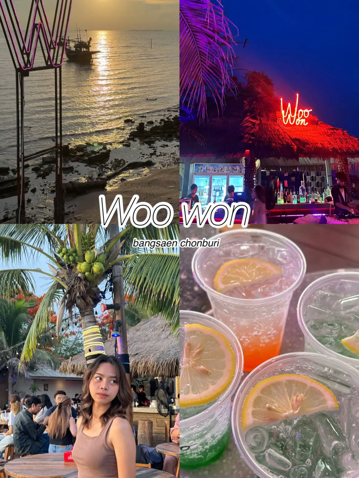 ร้านลับ บาร์ติดชายหาด Woowon bangsaen chonburi | แกลเลอรีที่โพสต์โดย ...