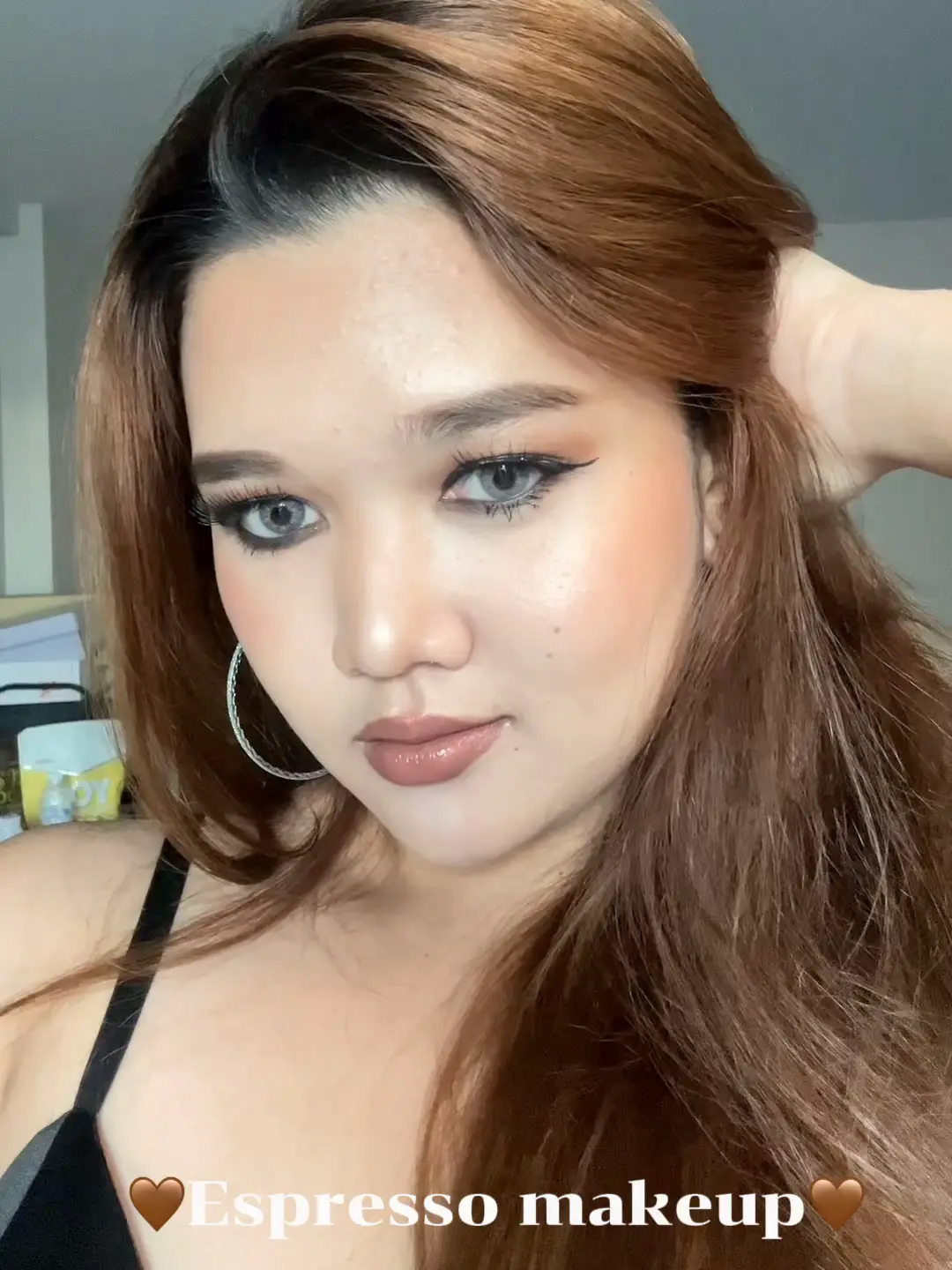 Espresso makeup | วิดีโอที่เผยแพร่โดย Valentine | Lemon8