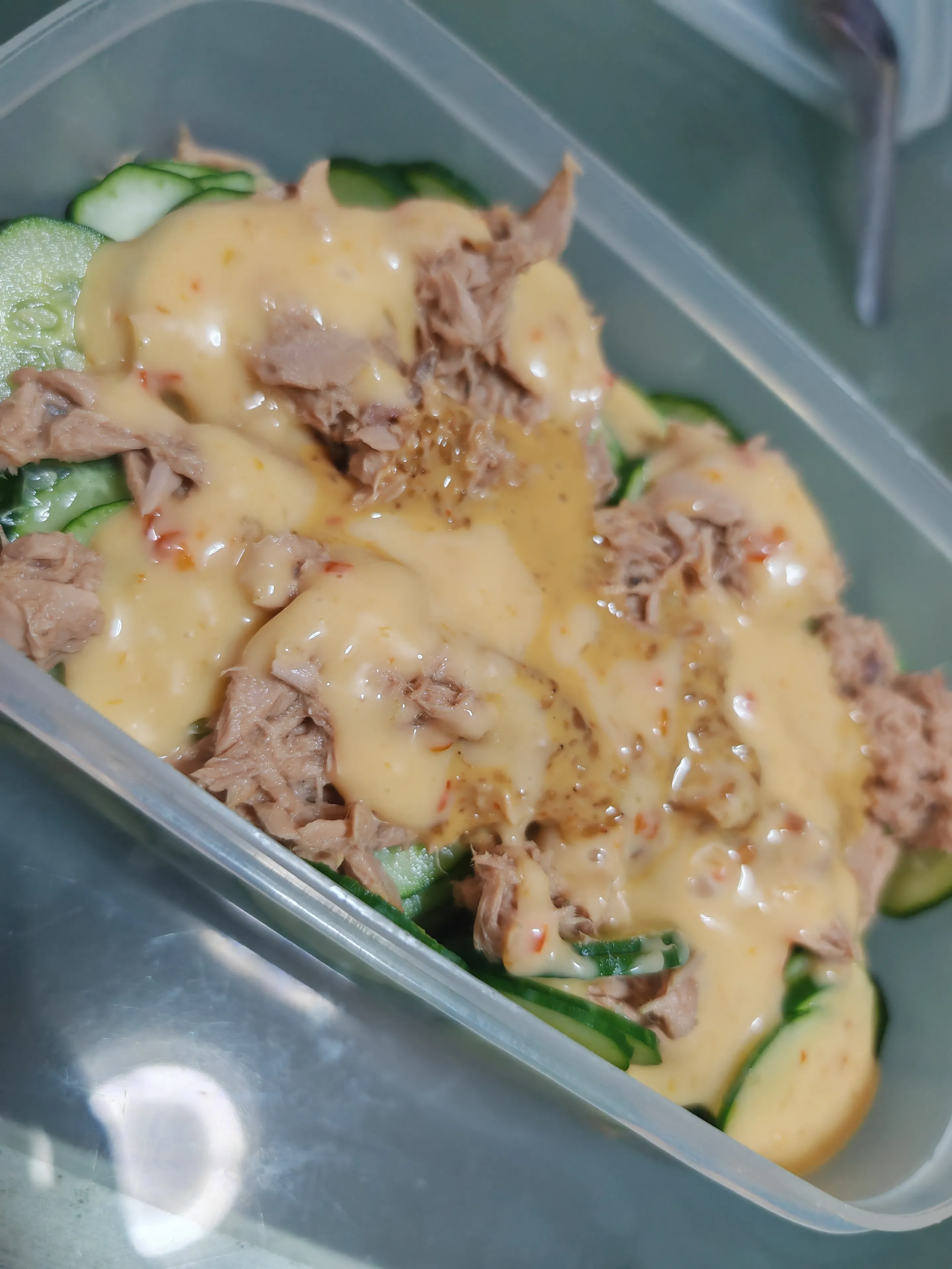 เมนู สลัดแตงกวาทูน่า 🥒🐟 | แกลเลอรีที่โพสต์โดย CHOMPOO Roseapp | Lemon8