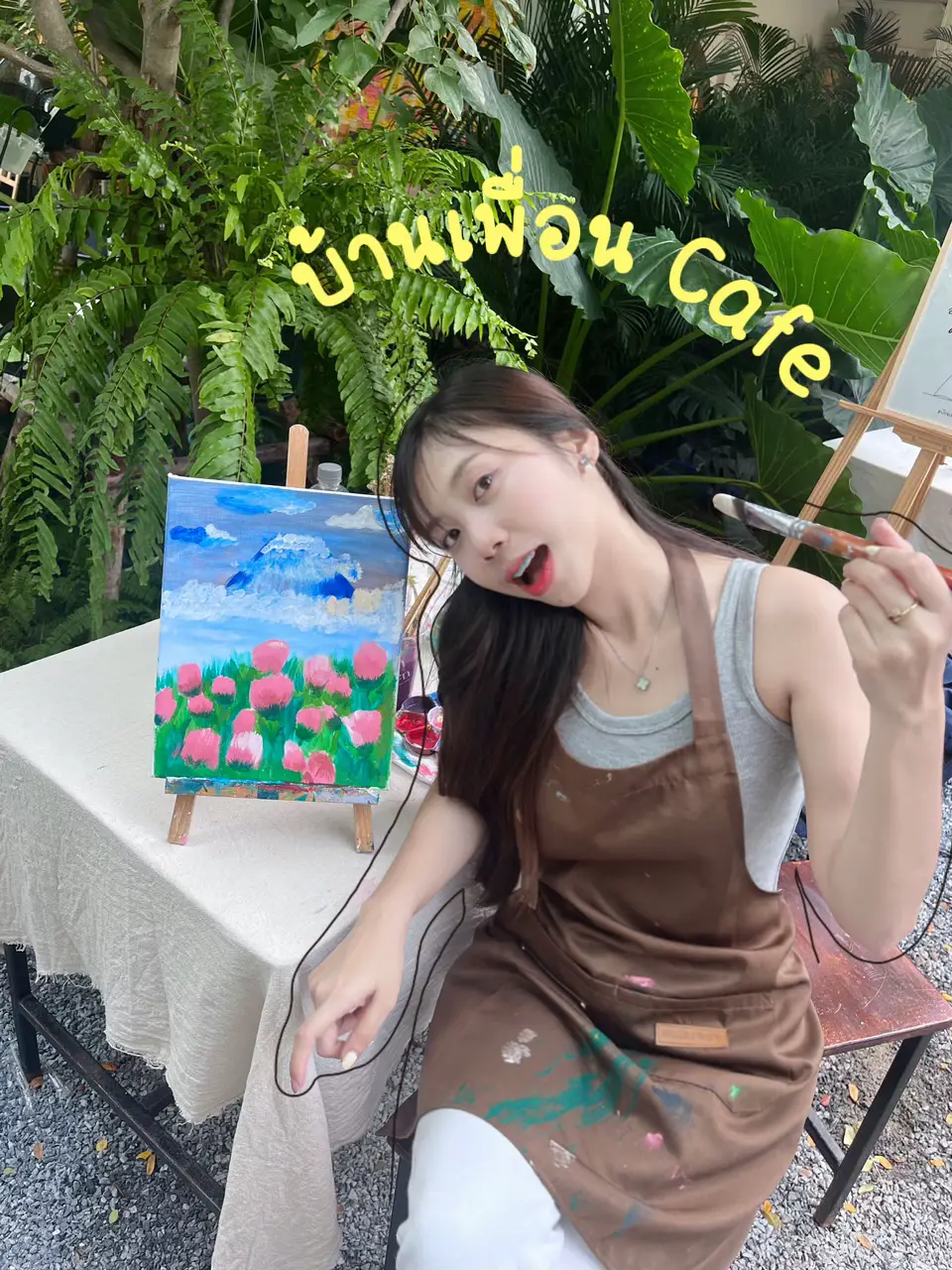 วาดรูป บ้านเพื่อนcafe MRT บางยี่ขัน | แกลเลอรีที่โพสต์โดย Brinkbee | Lemon8