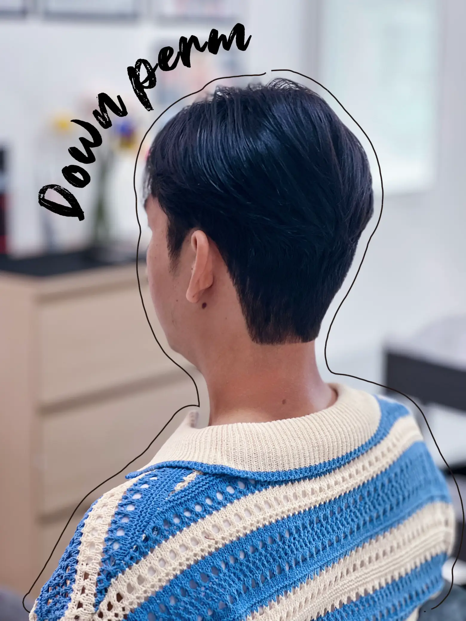 Down perm น้ำยาเกาหลี😍 | แกลเลอรีที่โพสต์โดย Famoush.huahin | Lemon8