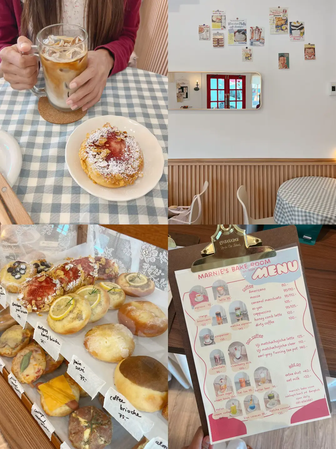 คาเฟ่ขนมอบเปิดใหม่ย่านวัชรพล 🥨 Marnie‘s Bake Room | แกลเลอรีที่โพสต์โดย ...