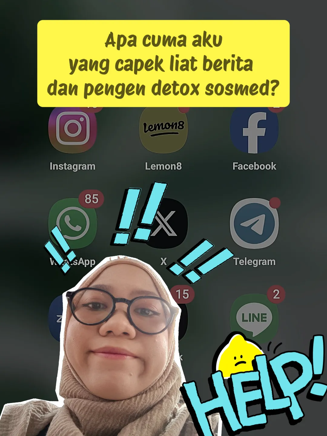 CAPEK BGT LIAT BERITA, APA HARUS DETOX SOSMED?! 😓😓 | Galeri disiarkan oleh Ardhelyyyy | Lemon8