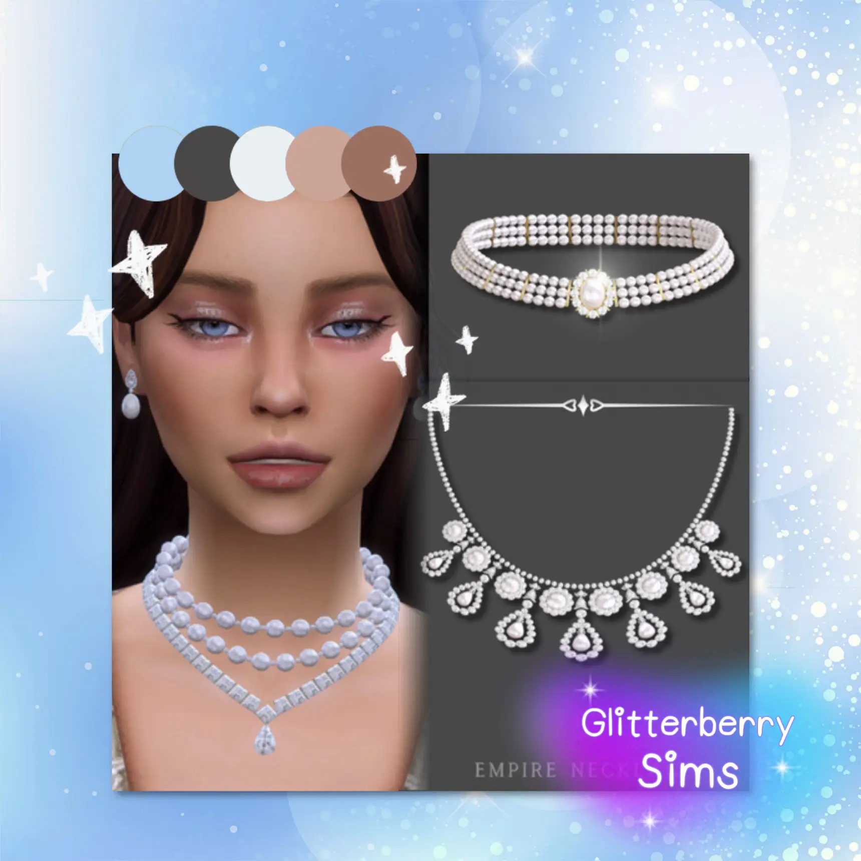 📌แปะพิกัดMod เครื่องประดับ The Sims4👸🏻 | แกลเลอรีที่โพสต์โดย หิวก็ต้อง ...