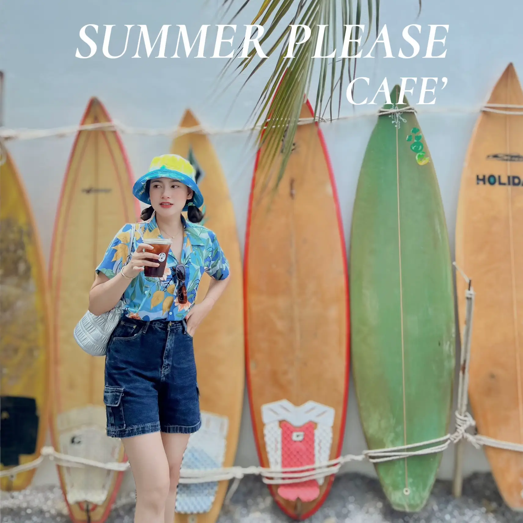 SUMMER PLEASE🏄☕️🌼💦 | แกลเลอรีที่โพสต์โดย เจ้าเหมียว🐾 | Lemon8