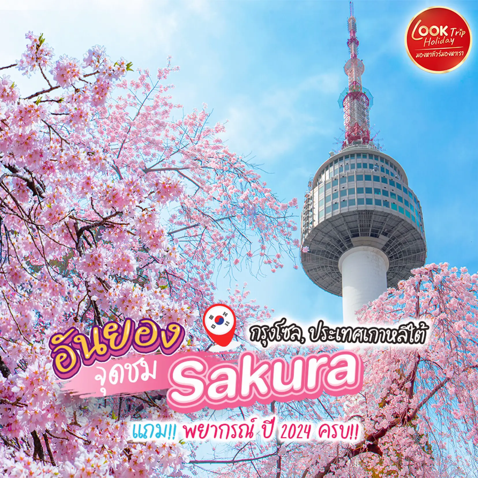 🌸จุดชมซากุระที่โซล (𝙎𝙚𝙤𝙪𝙡) ประเทศเกาหลีใต้ (𝙆𝙤𝙧𝙚𝙖🇰🇷) | แกลเลอรีที่โพสต์โดย looktripholiday | Lemon8