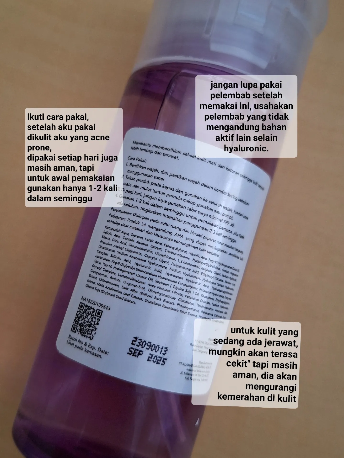 exfo toner yang wajib kamu punya | Galeri diposting oleh humhum | Lemon8