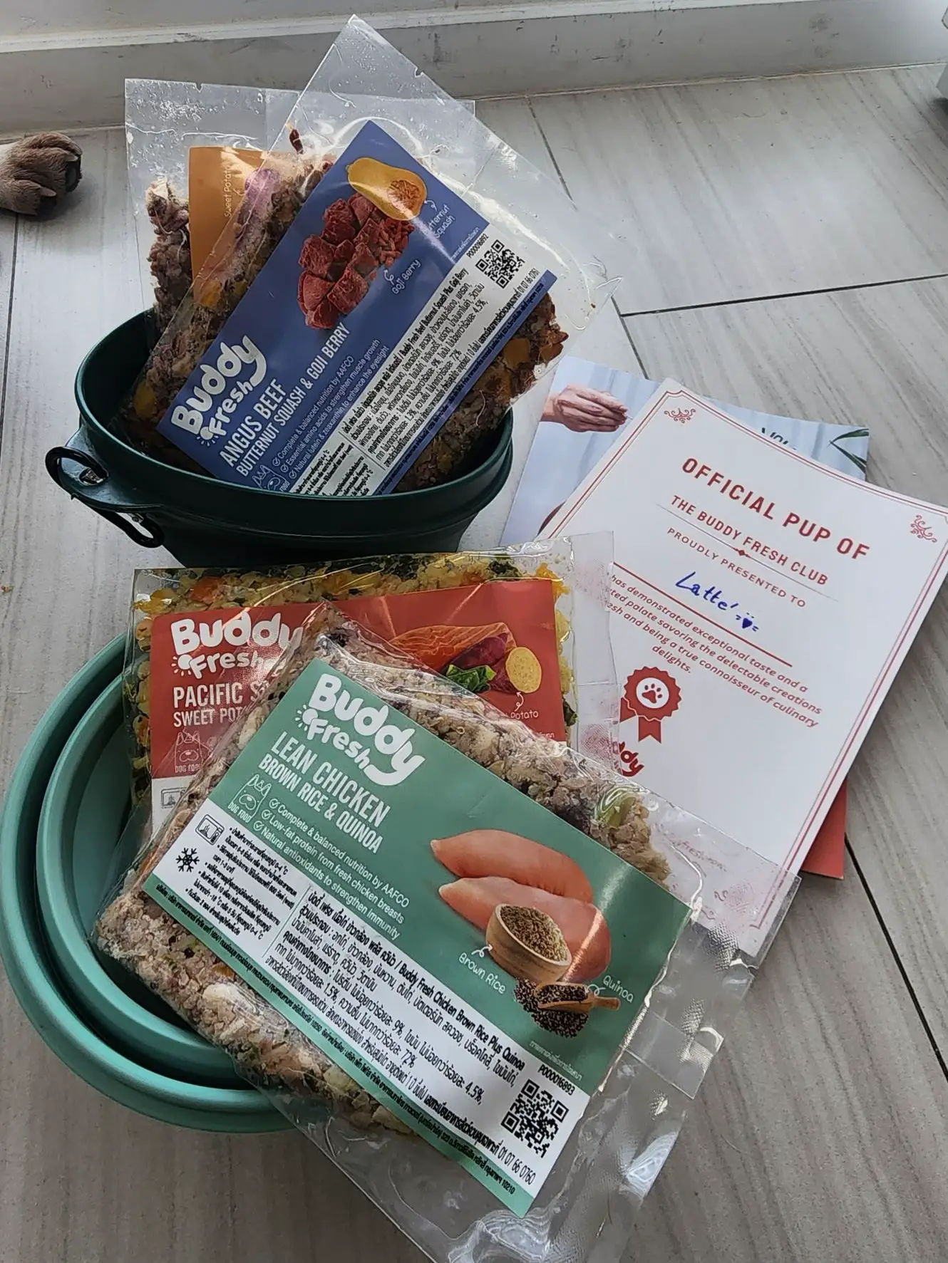 Buddy Fresh อาหารปรุงสุกของน้องหมา 😋 | แกลเลอรีที่โพสต์โดย Lattewander ...