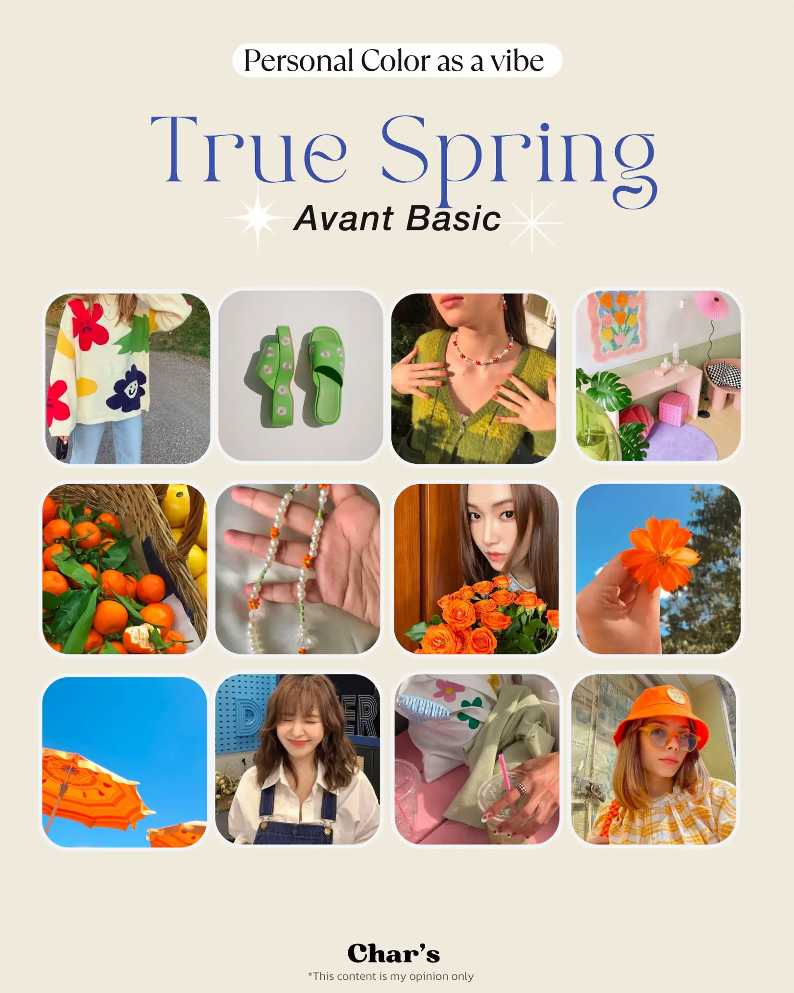 Personal Color as a vibe 🛍🌸 Spring Edition | แกลเลอรีที่โพสต์โดย ...