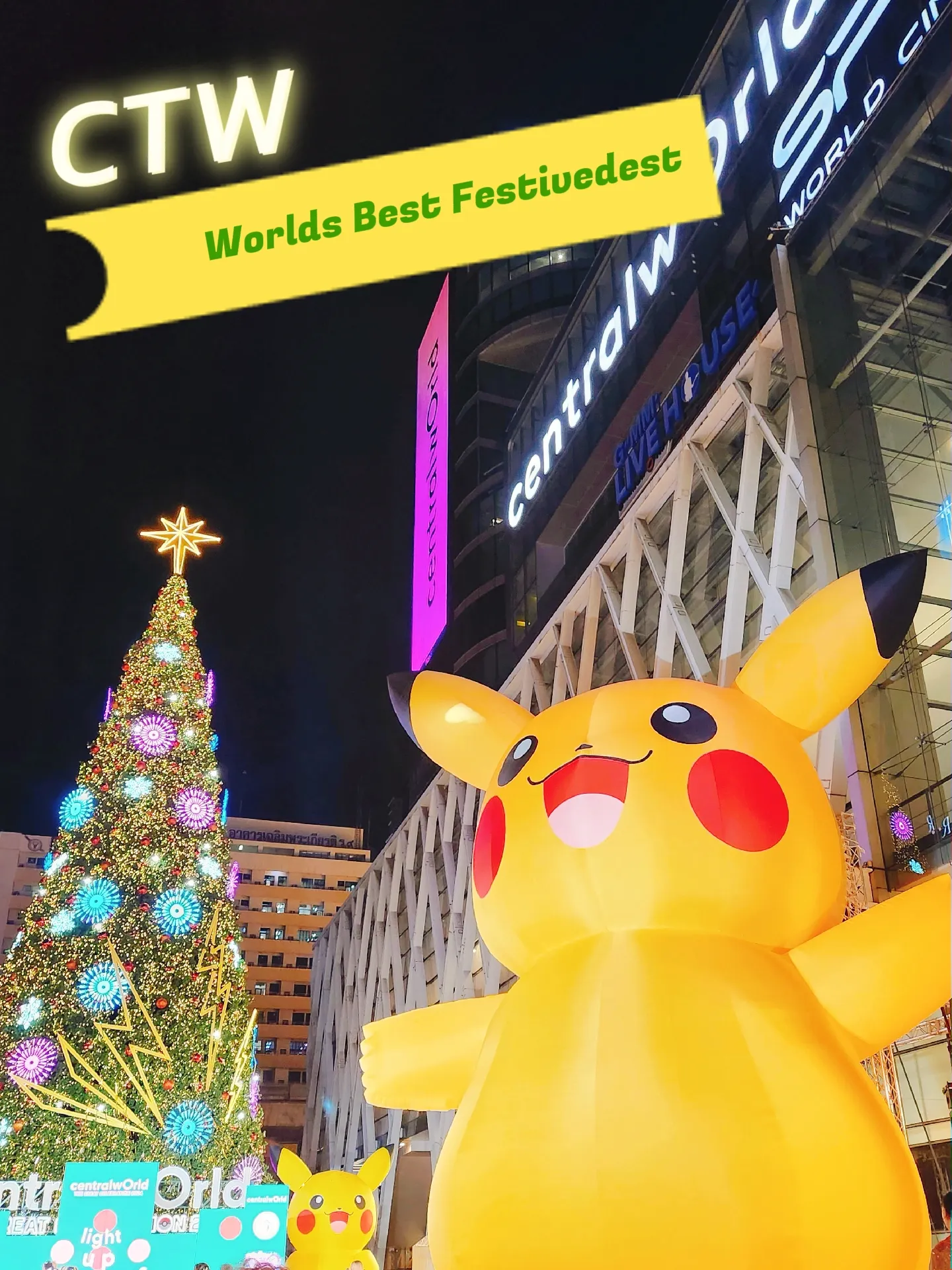 Pikachu บุก CTW!!!! | แกลเลอรีที่โพสต์โดย พี่โพยยยยย 🦄🌻 | Lemon8