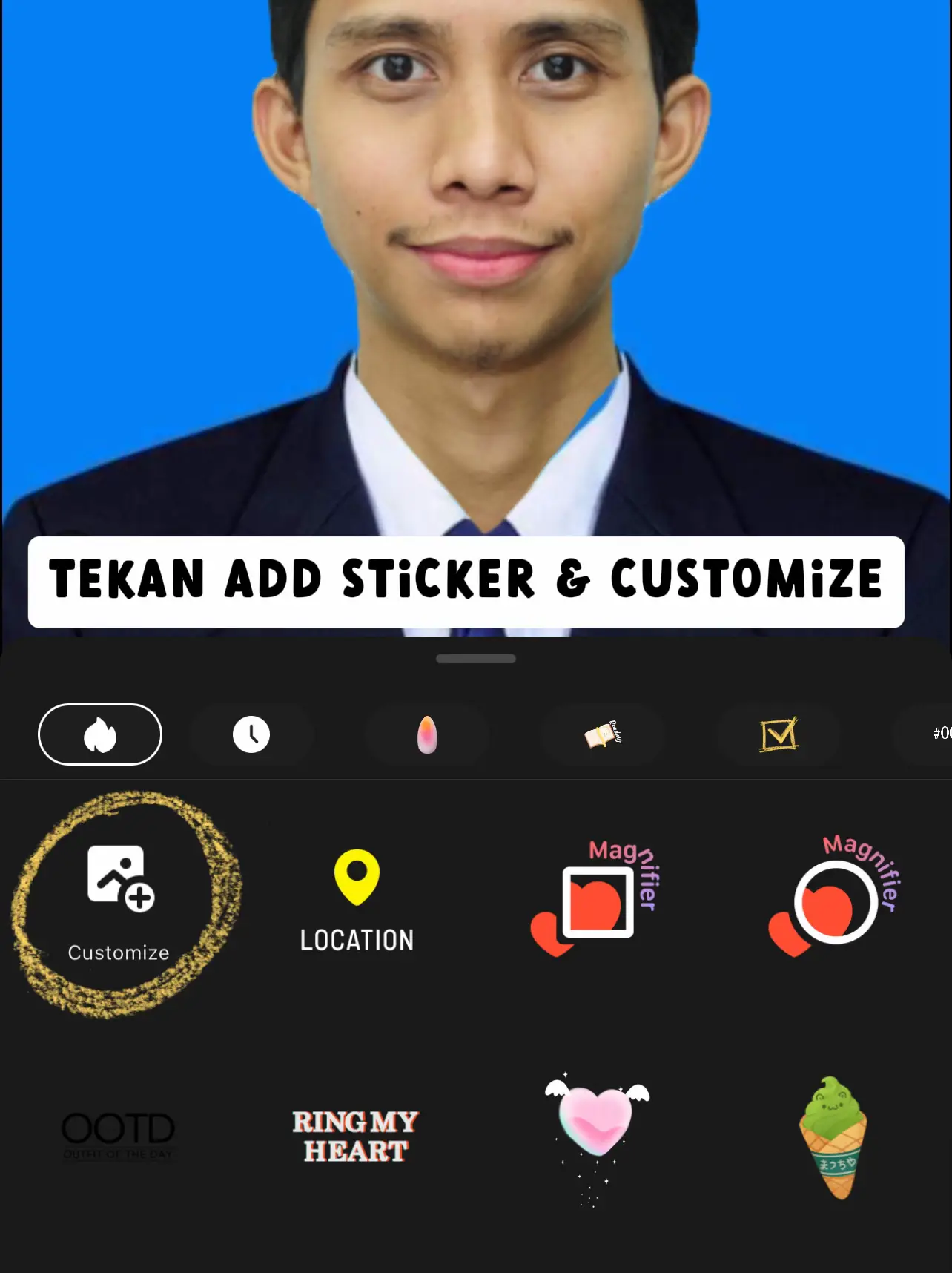 Edit Gambar Passport Pakai Blazer - Carian Lemon8