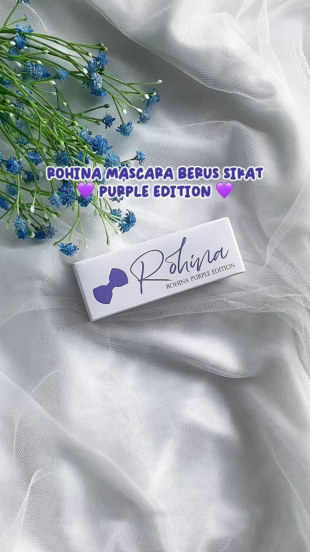 Rohina mascara purple edition 💗 | Video diterbitkan oleh nanad🐰 | Lemon8