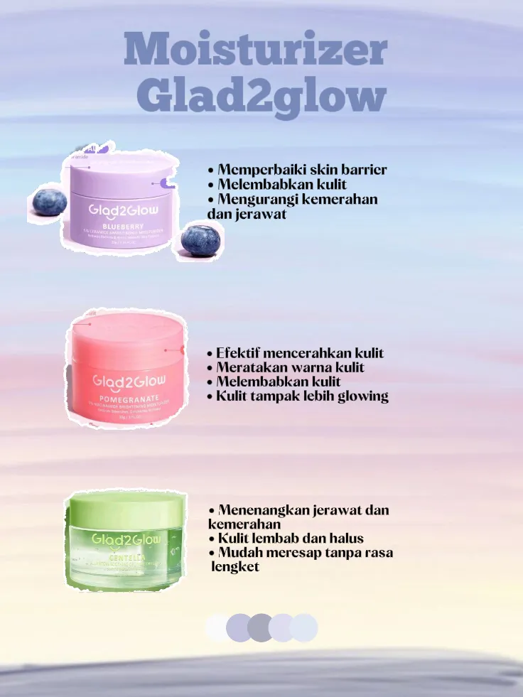 18 ide Perbedaan Moisturizer Glad2glow Ijo Dan Ungu teratas di 2024