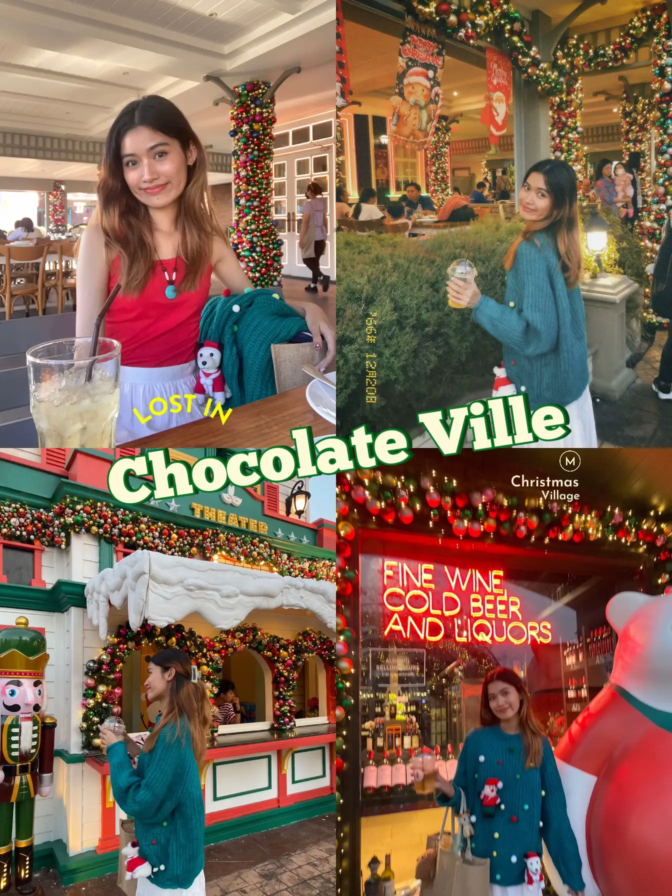 ถ่ายรูปเล่น Chocolate ville🎄🎠 | แกลเลอรีที่โพสต์โดย Meinam👧🏻 | Lemon8