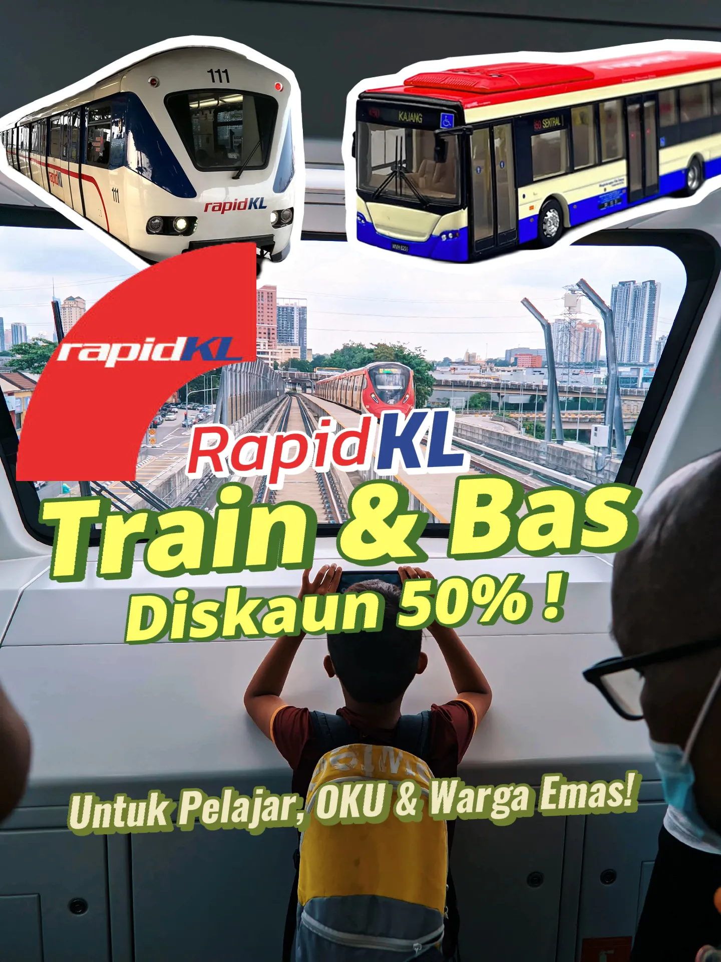 RapidKL Bas & Train - Diskaun 50% Untuk Pelajar! | Gallery posted by ...