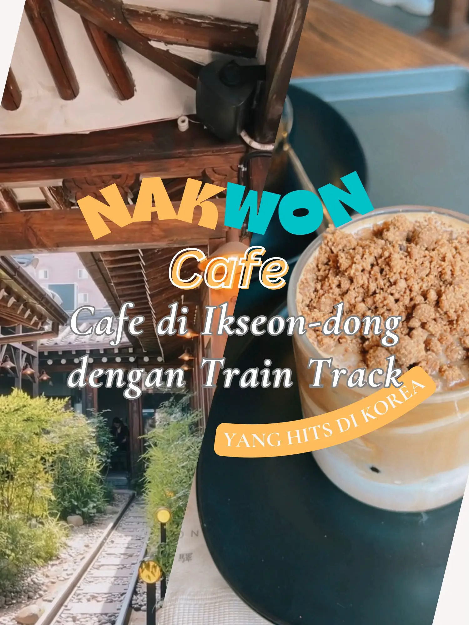 Cafe di Ikseon-dong dengan Train Track | Galeri diposting oleh marisatju | Lemon8