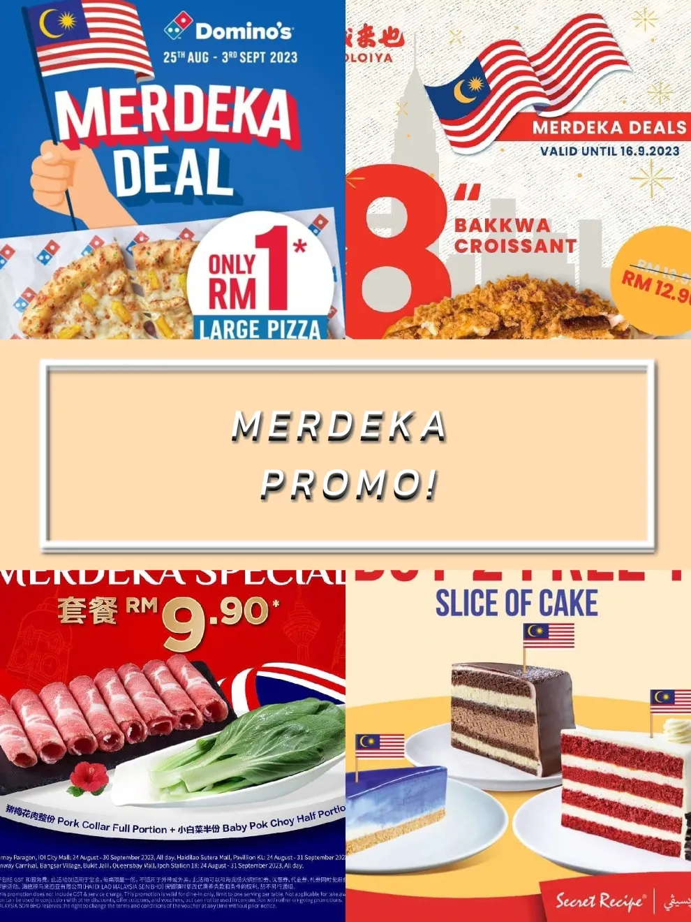 MERDEKA DEALS!!! | MY TOP 9 FAVS! | Galeri disiarkan oleh Chloe Tay ...