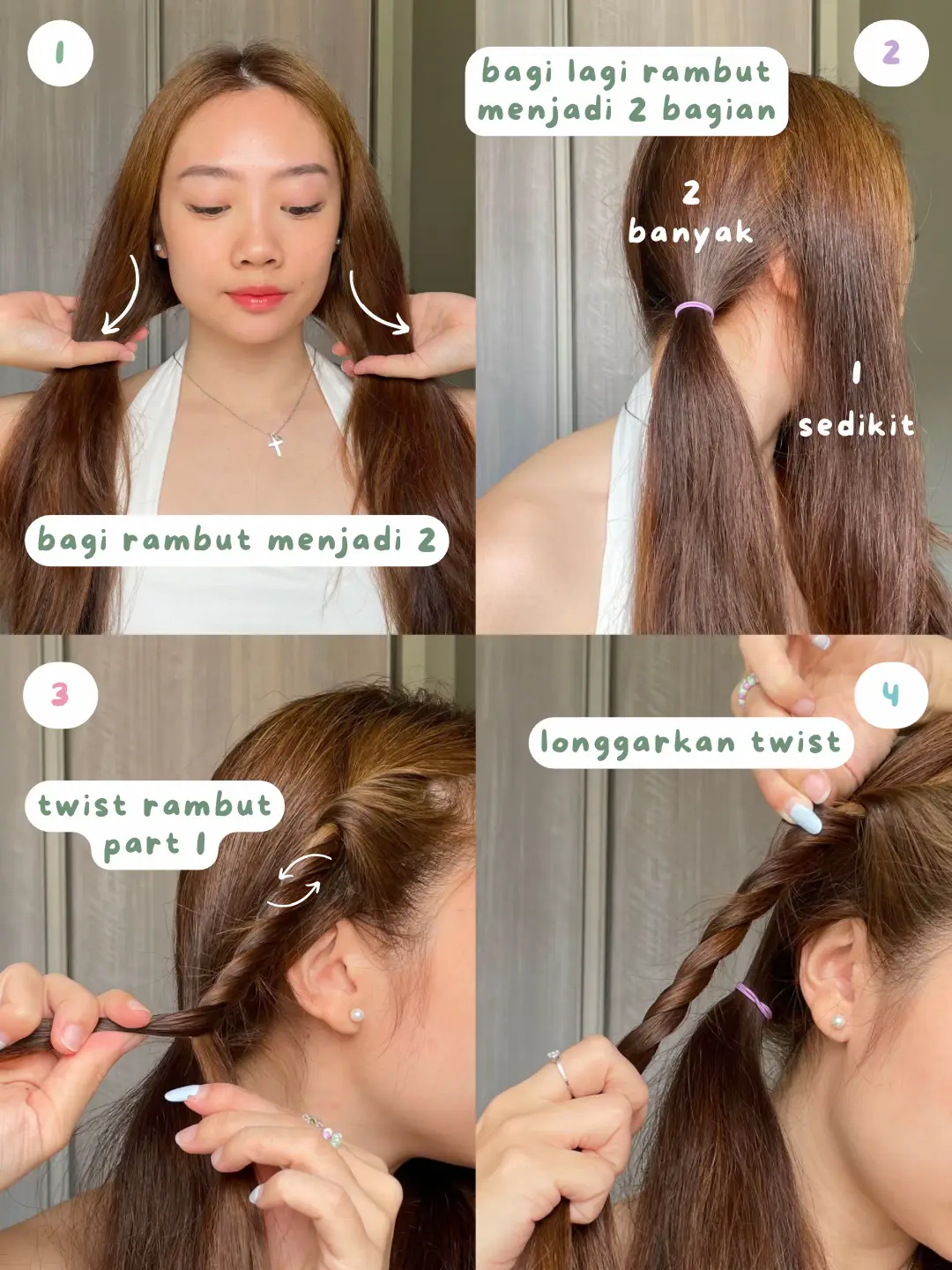 hairstyle yang bikin kalian terlihat colorful! 😍 | Galeri diposting ...
